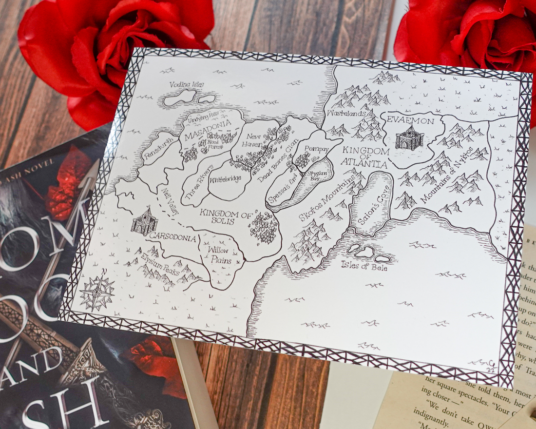 From Blood and Ash Map – Oakleaf Arrow Studios