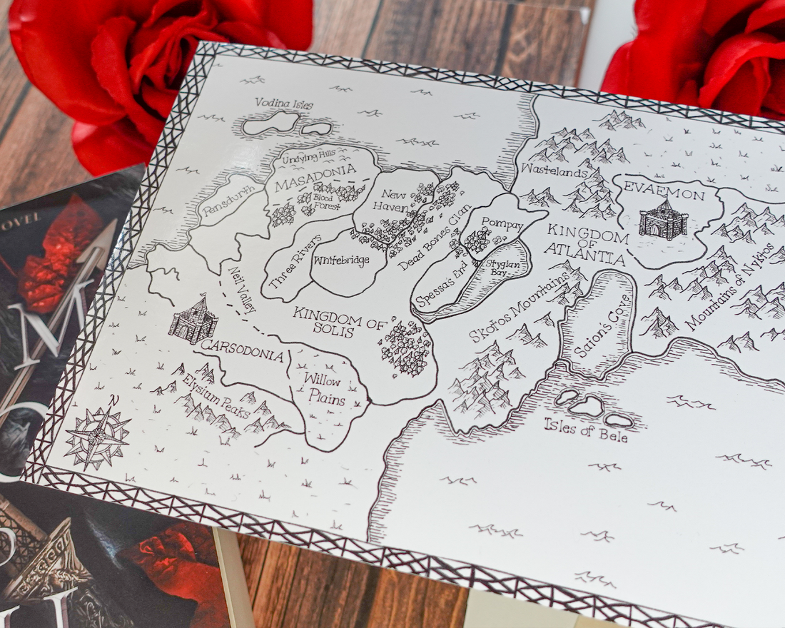 From Blood and Ash Map – Oakleaf Arrow Studios