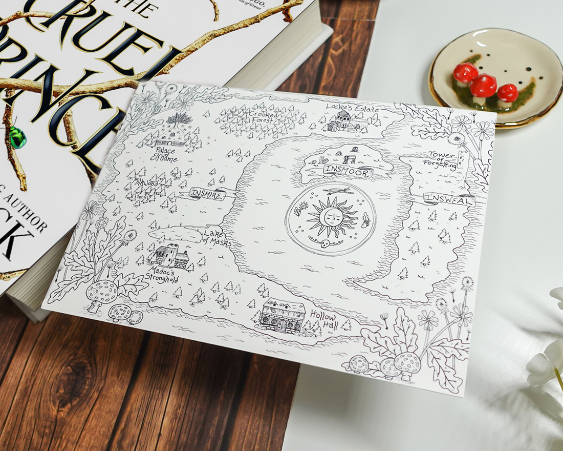 The Cruel Prince Map – Oakleaf Arrow Studios