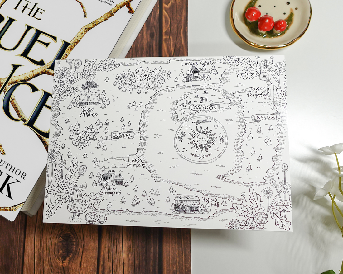 The Cruel Prince Map – Oakleaf Arrow Studios