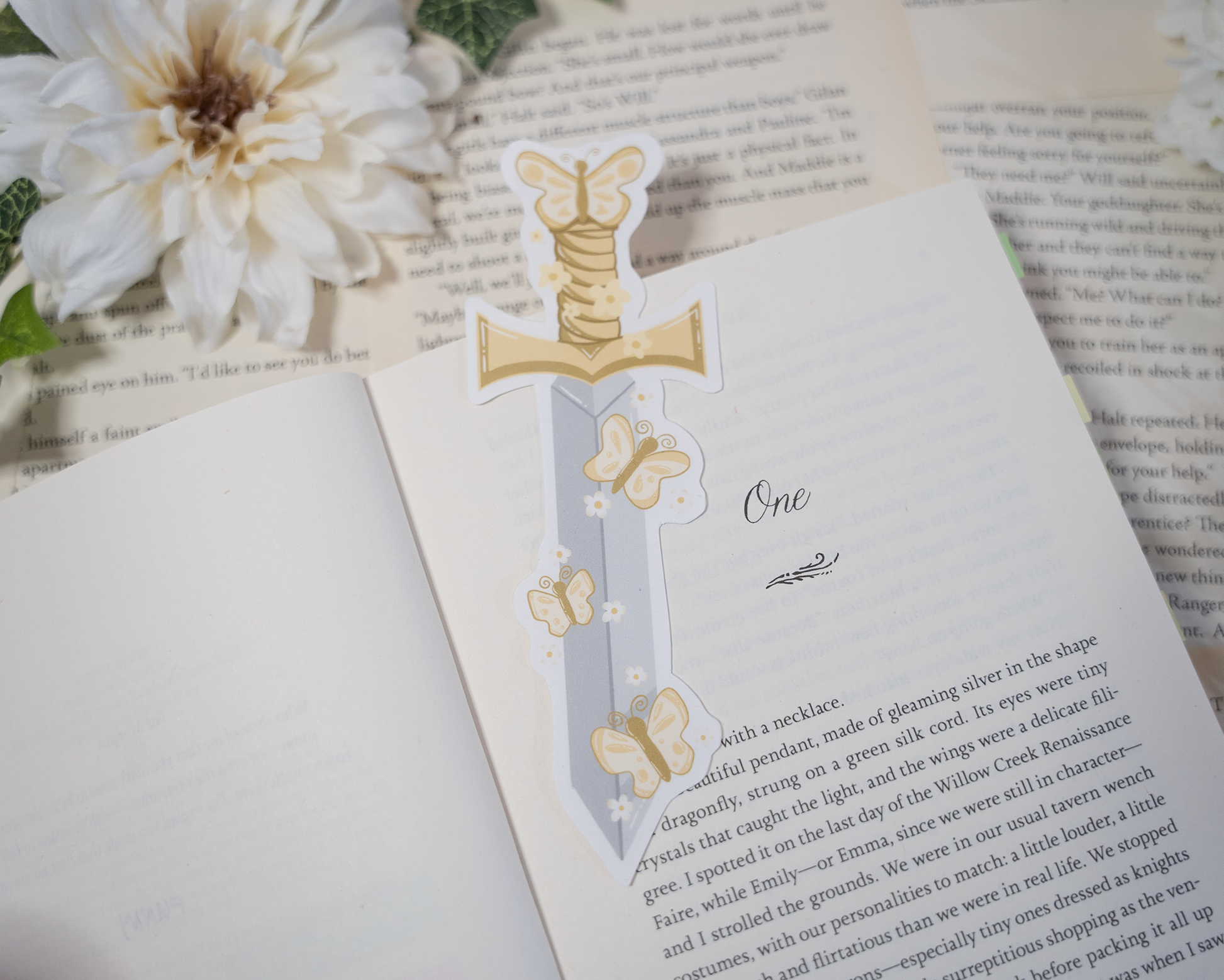 Cottagecore Sword Bookmarks – Oakleaf Arrow Studios