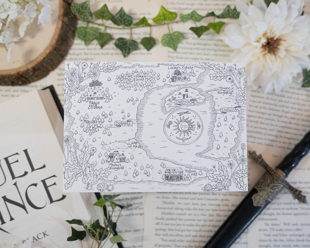 The Cruel Prince Map – Oakleaf Arrow Studios
