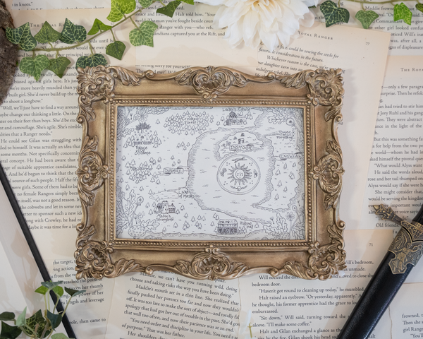 The Cruel Prince Map – Oakleaf Arrow Studios