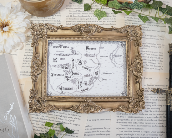 The Poppy War Map – Oakleaf Arrow Studios