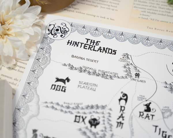 The Poppy War Map – Oakleaf Arrow Studios