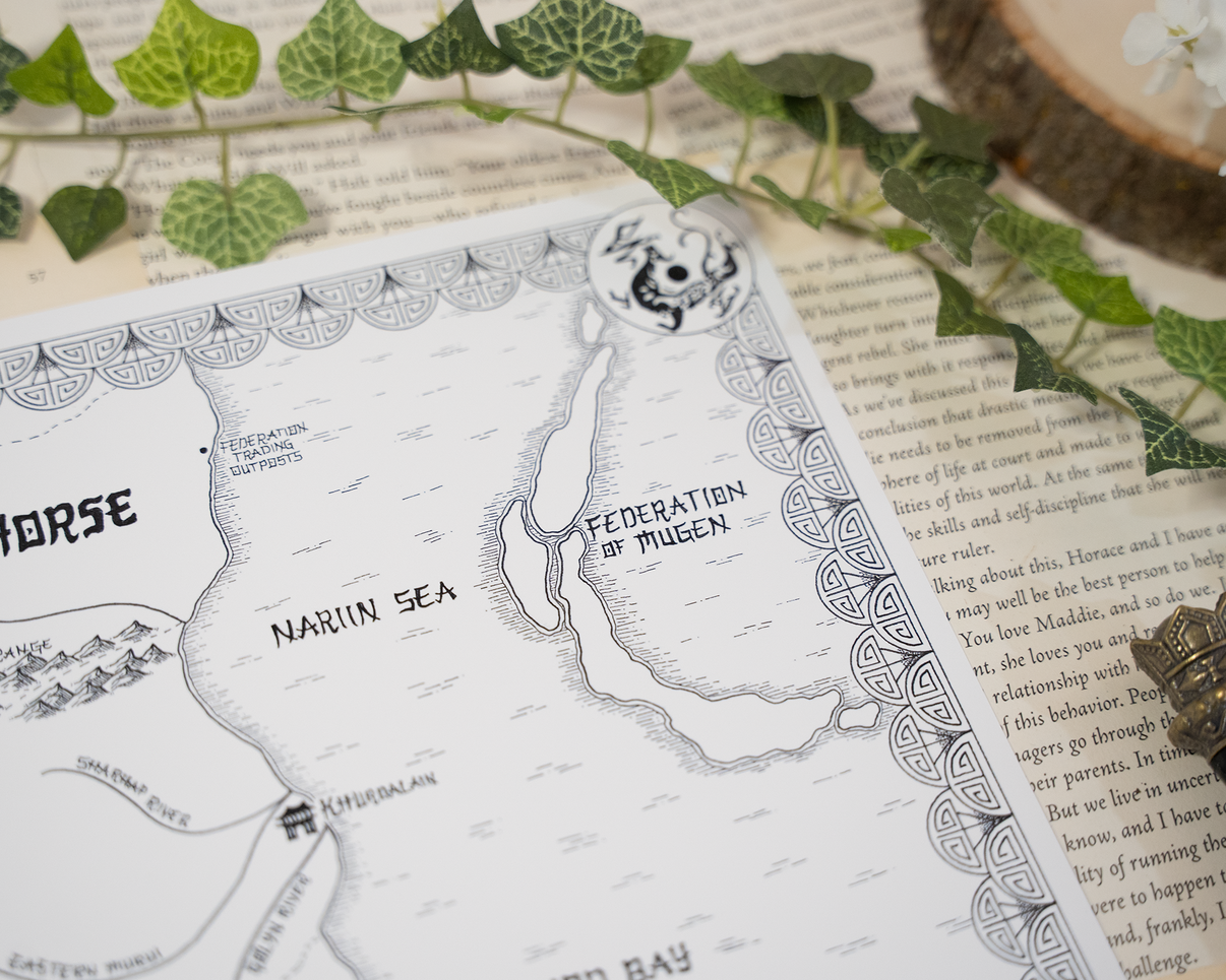 The Poppy War Map – Oakleaf Arrow Studios