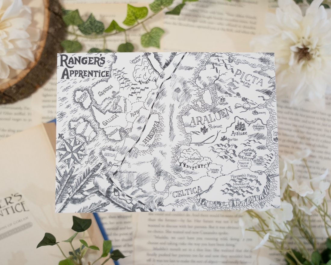 Ranger's Apprentice Map – Oakleaf Arrow Studios
