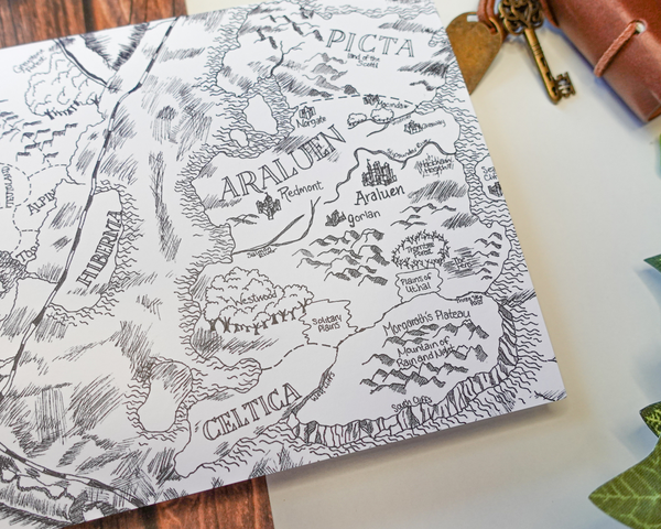 Ranger's Apprentice Map – Oakleaf Arrow Studios