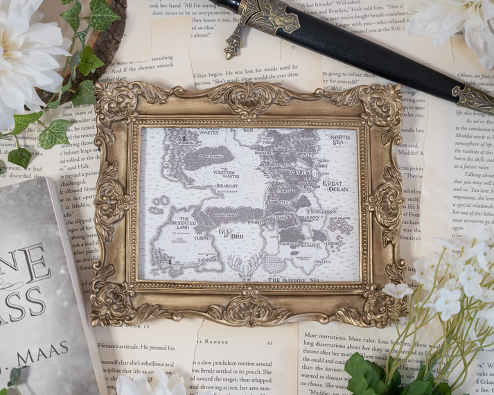 Throne of Glass Map – Oakleaf Arrow Studios