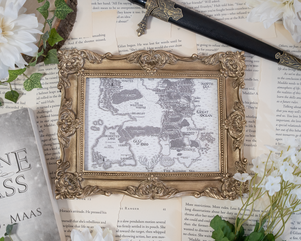 Throne of Glass Map – Oakleaf Arrow Studios