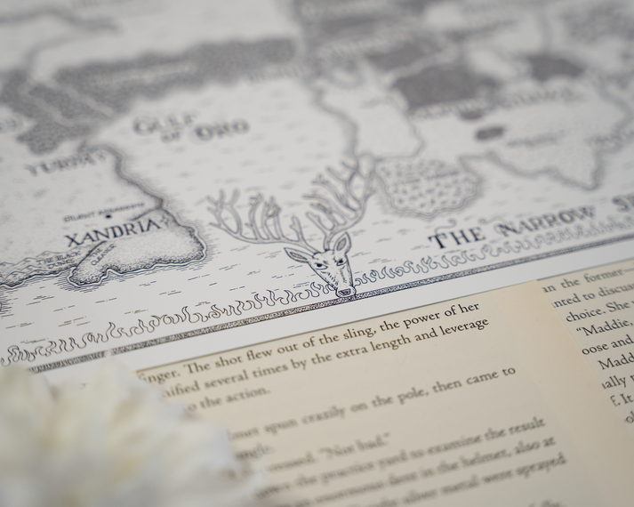Throne of Glass Map – Oakleaf Arrow Studios