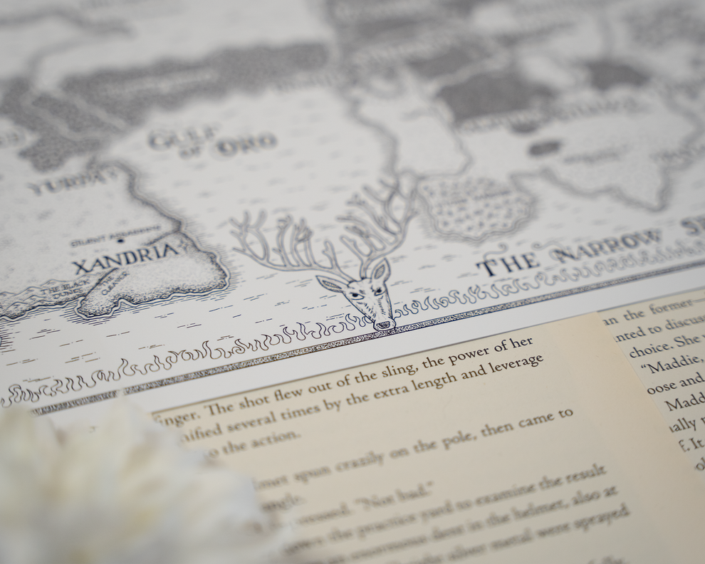 Throne of Glass Map – Oakleaf Arrow Studios